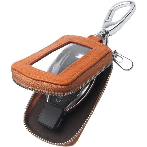 Other | Vslih Universal Premium Car Key Fob Case Genuine Leather Car ...